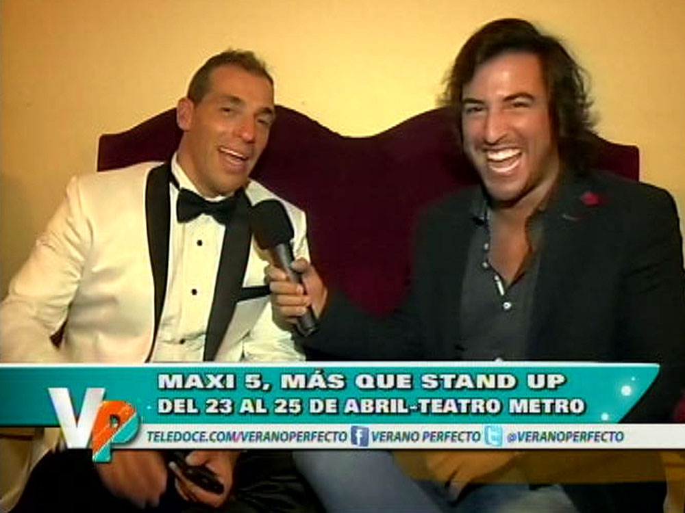 Maxi de la Cruz presentó "Maxi 5" para amigos e invitados - Teledoce.com