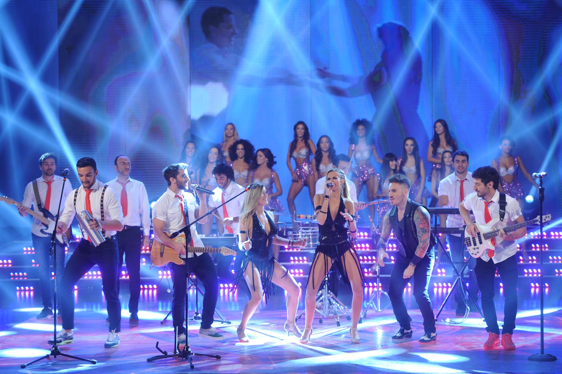 Show y sorpresas en la segunda gala de salsa en trío en ShowMatch ...