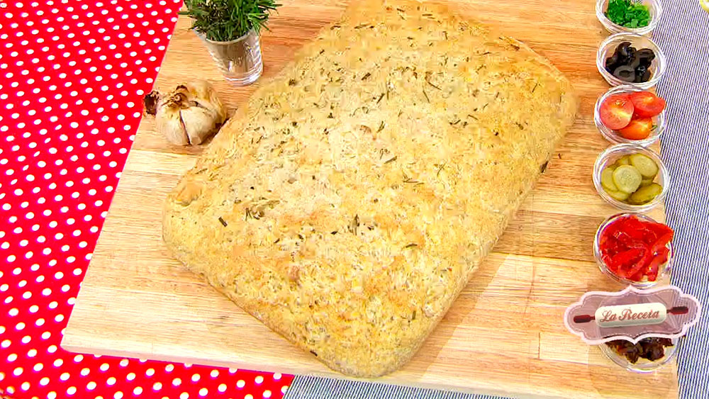 Cocinamos una exquisita focaccia rellena - Teledoce.com