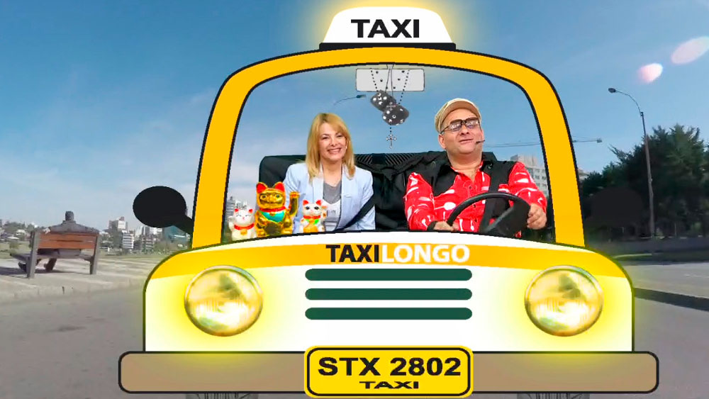 Jenny Galván llegó en el Taxilongo - Teledoce.com