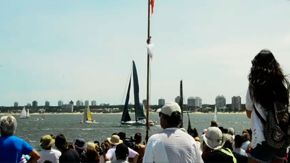 65 embarcaciones compiten en la regata Rolex en Punta del Este ...