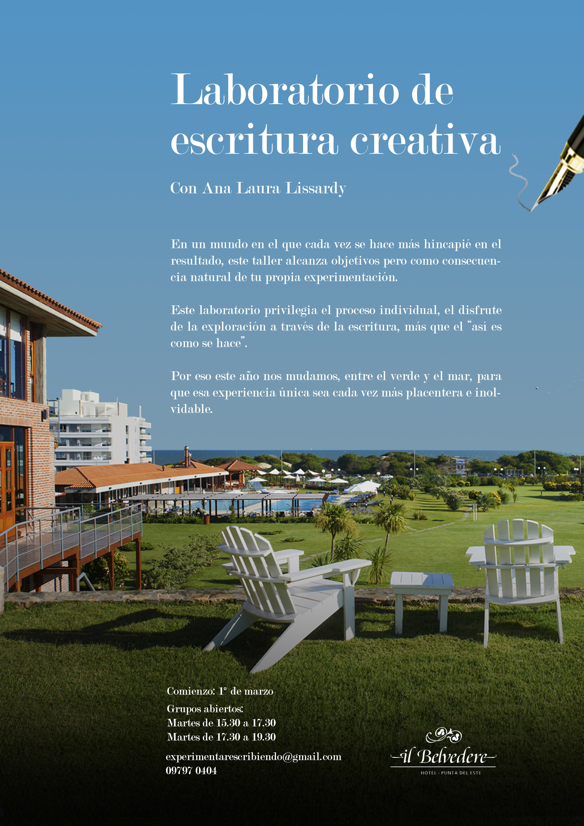 En marzo comienza el Laboratorio de Escritura Creativa, con Ana Laura ...