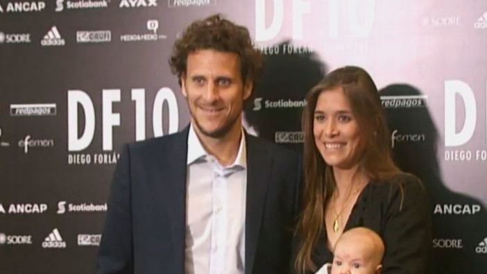 Diego Forlán y Paz Cardoso esperan una nena para el mes de mayo ...