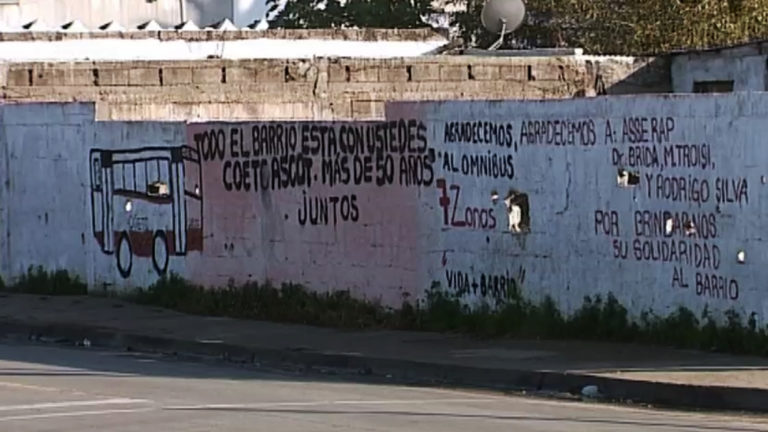 Volvieron a circular ómnibus por barrio Marconi - Teledoce.com