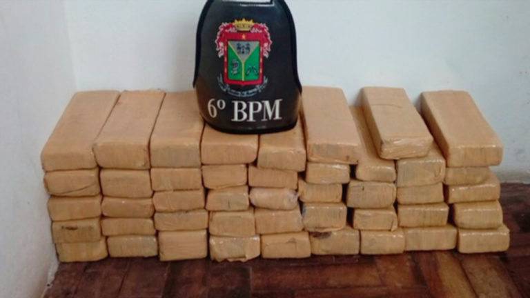 Incautan 50 Kilos De Marihuana Prensada En El Lado Brasileño De La