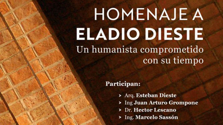 Realizarán un homenaje a Eladio Dieste - Teledoce.com