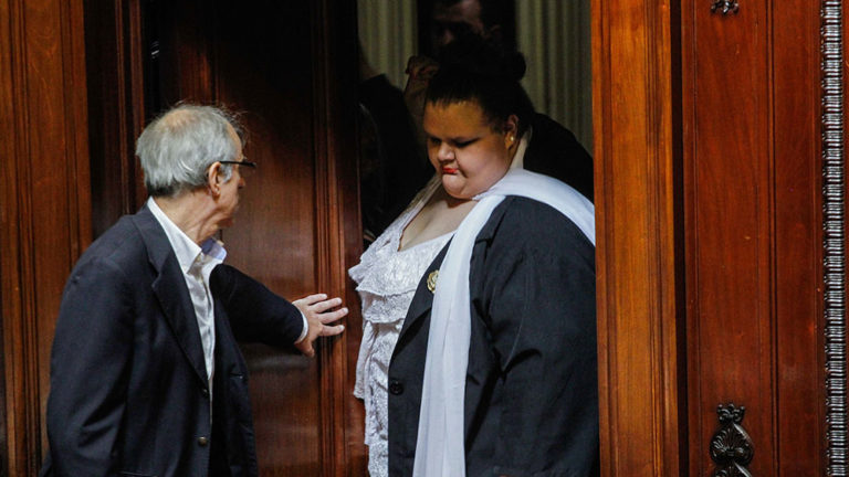 La exsenadora comunista y abogada Michelle Suárez admitió ante la ...