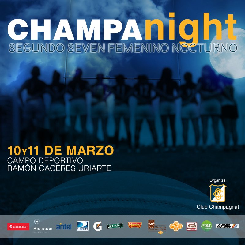 Segunda edición de la “Champanight”, dos jornadas de rugby femenino ...