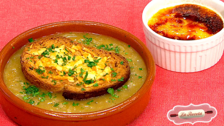 Sopa de cebollas y Créme brulee - Teledoce.com