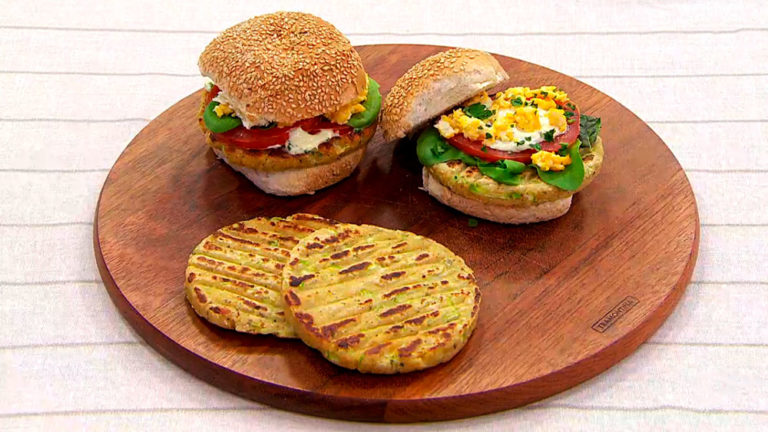 Hamburguesas de garbanzos y vegetales - Teledoce.com