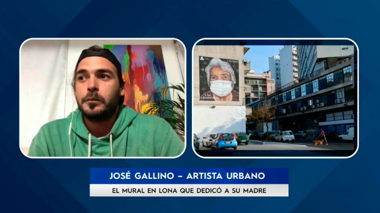 José Gallino: "Los últimos murales que voy haciendo son los que más me ...