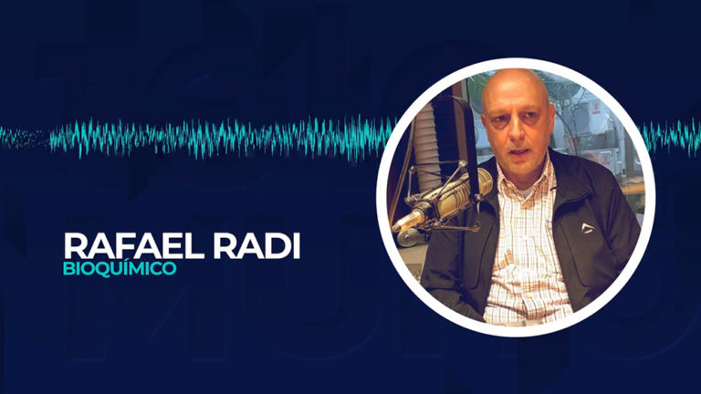 El doctor Rafael Radi rechazó los discursos que hablan de una derrota ...