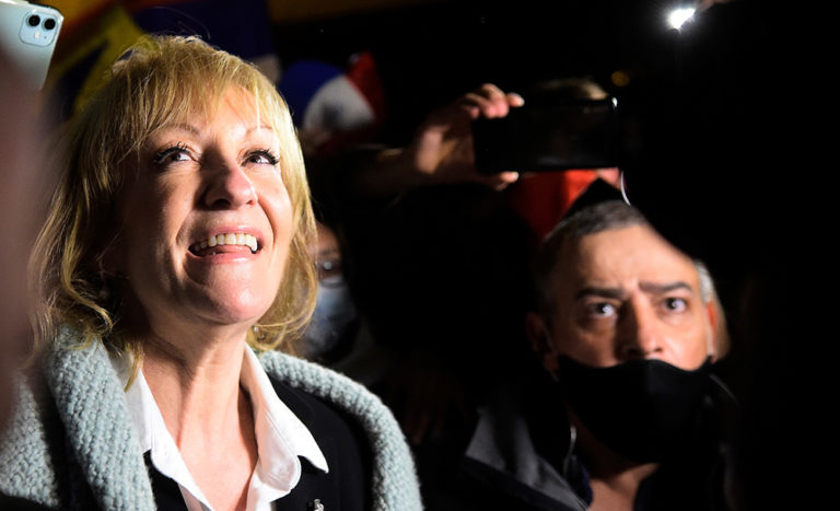 Este fue el recorrido por la jornada del domingo de Carolina Cosse en ...