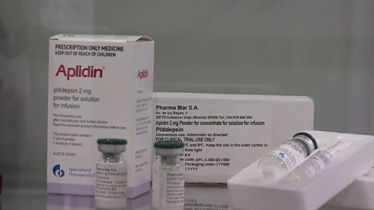 La plitidepsina, un fármaco antiviral que ha demostrado una disminución ...