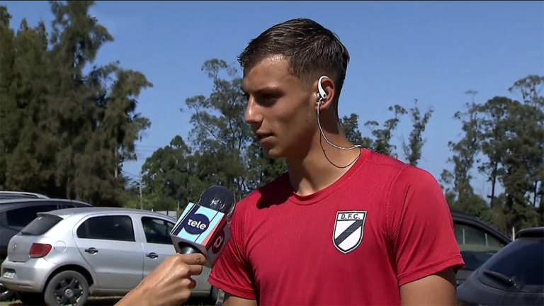 Nicolás Siri sobre su debut y gol en Danubio: "Casi me pongo a llorar ...