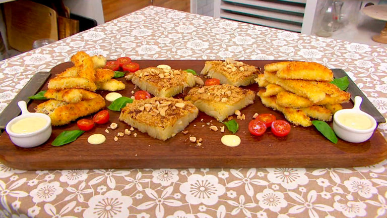 Chicken finger y repollo asado - Teledoce.com