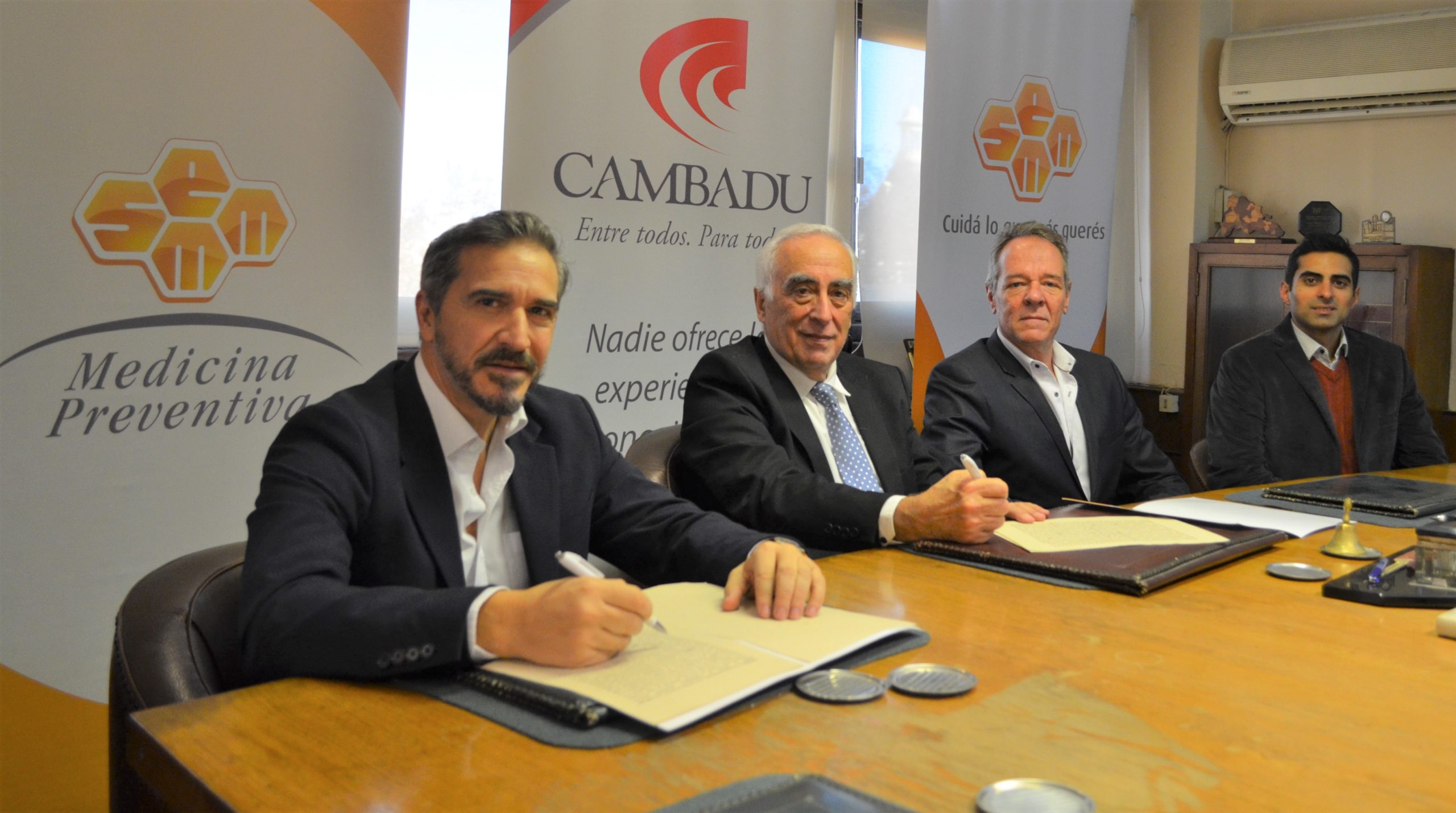 SEMM renovó su compromiso junto a CAMBADU - Teledoce.com