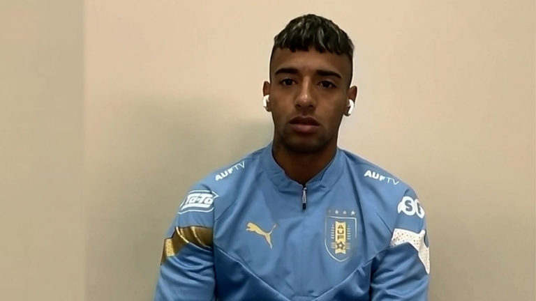 "Es un orgullo jugar con mi hermano", dijo Luciano Rodríguez, delantero ...