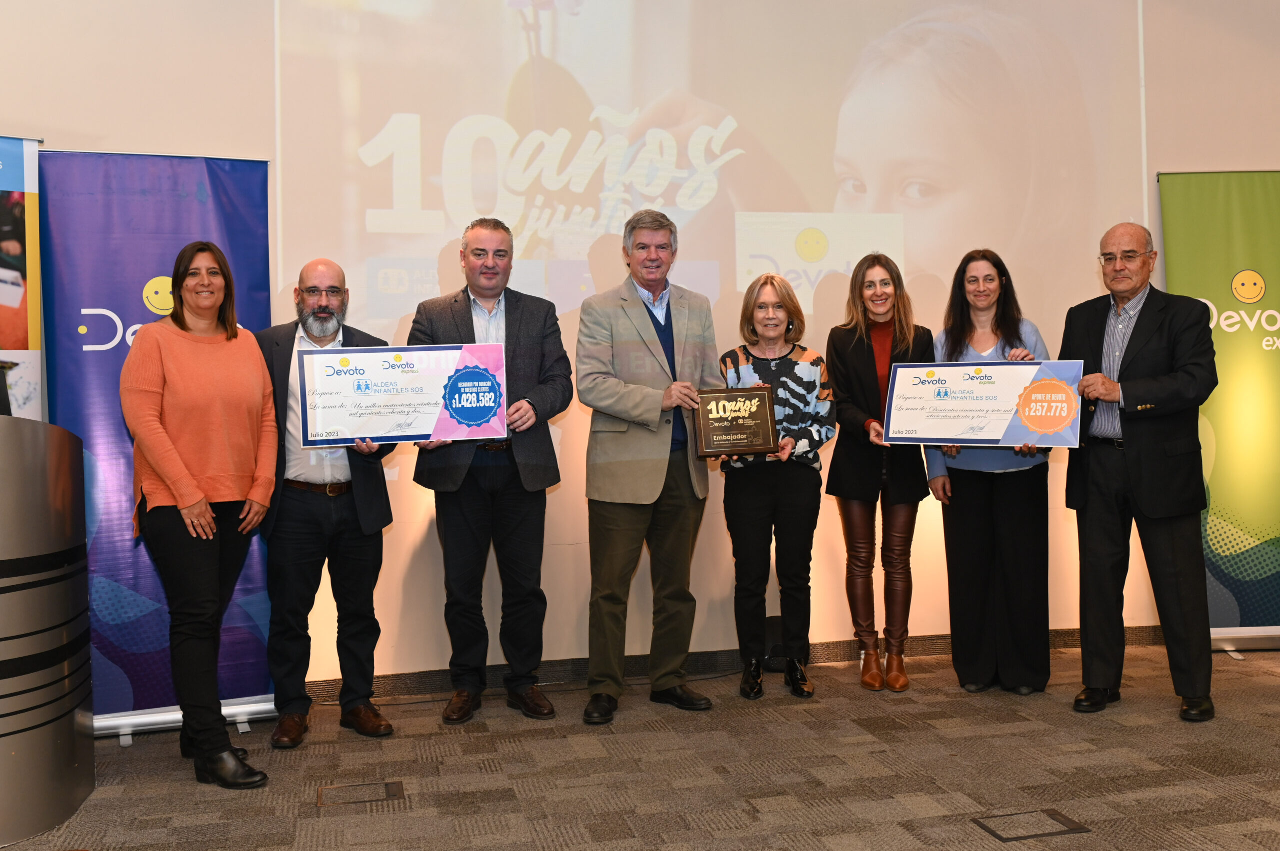 Un nuevo año de solidaridad: culminó la campaña de Devoto y Devoto ...