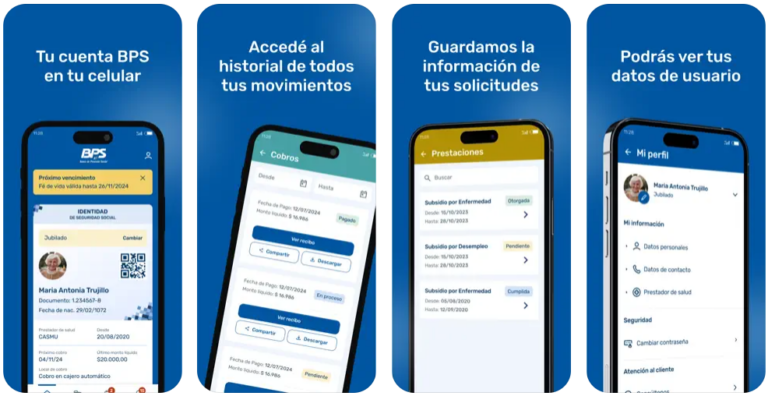 Presentaron la aplicación "BPS personas" para todos los celulares: cómo funciona y a qué ...